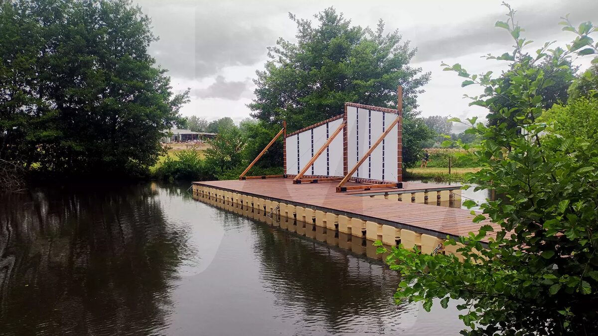 Natura Lumen, le MAPPING de cet été sur le site naturel des OZIÈRES — DreamWall