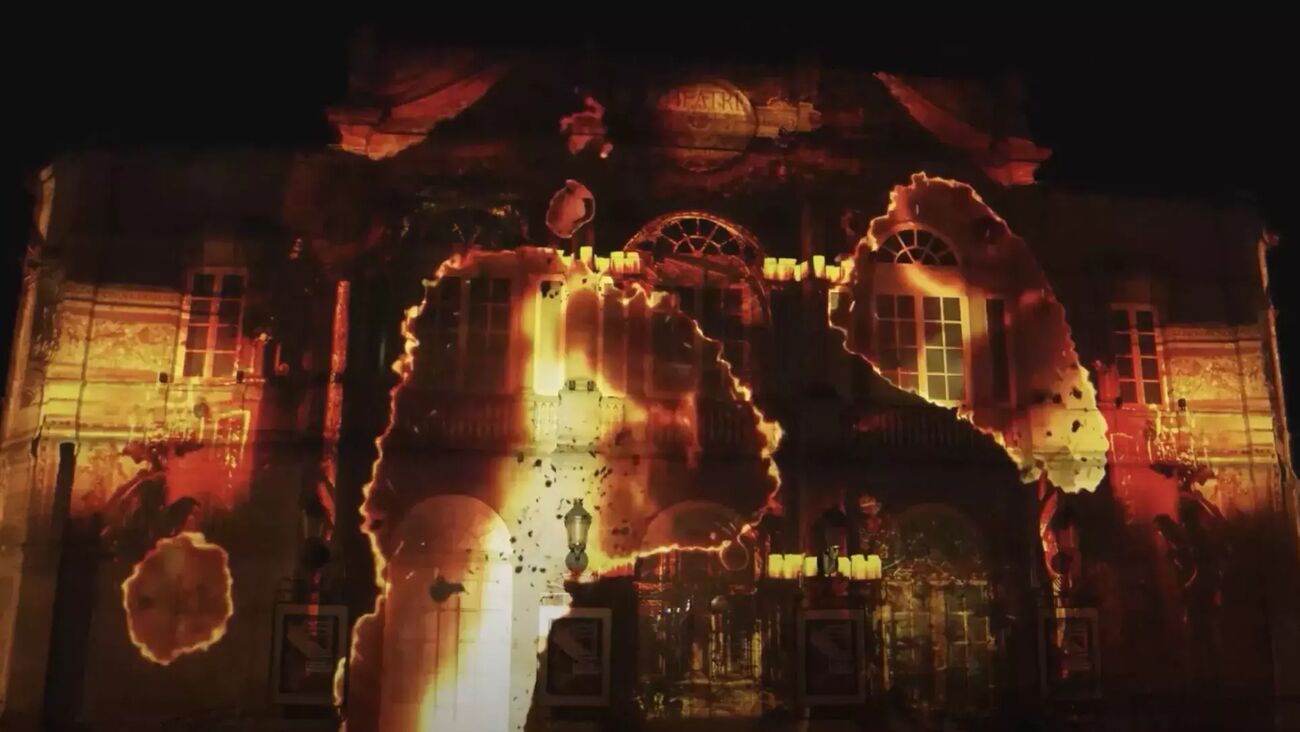 Video mapping — DreamWall