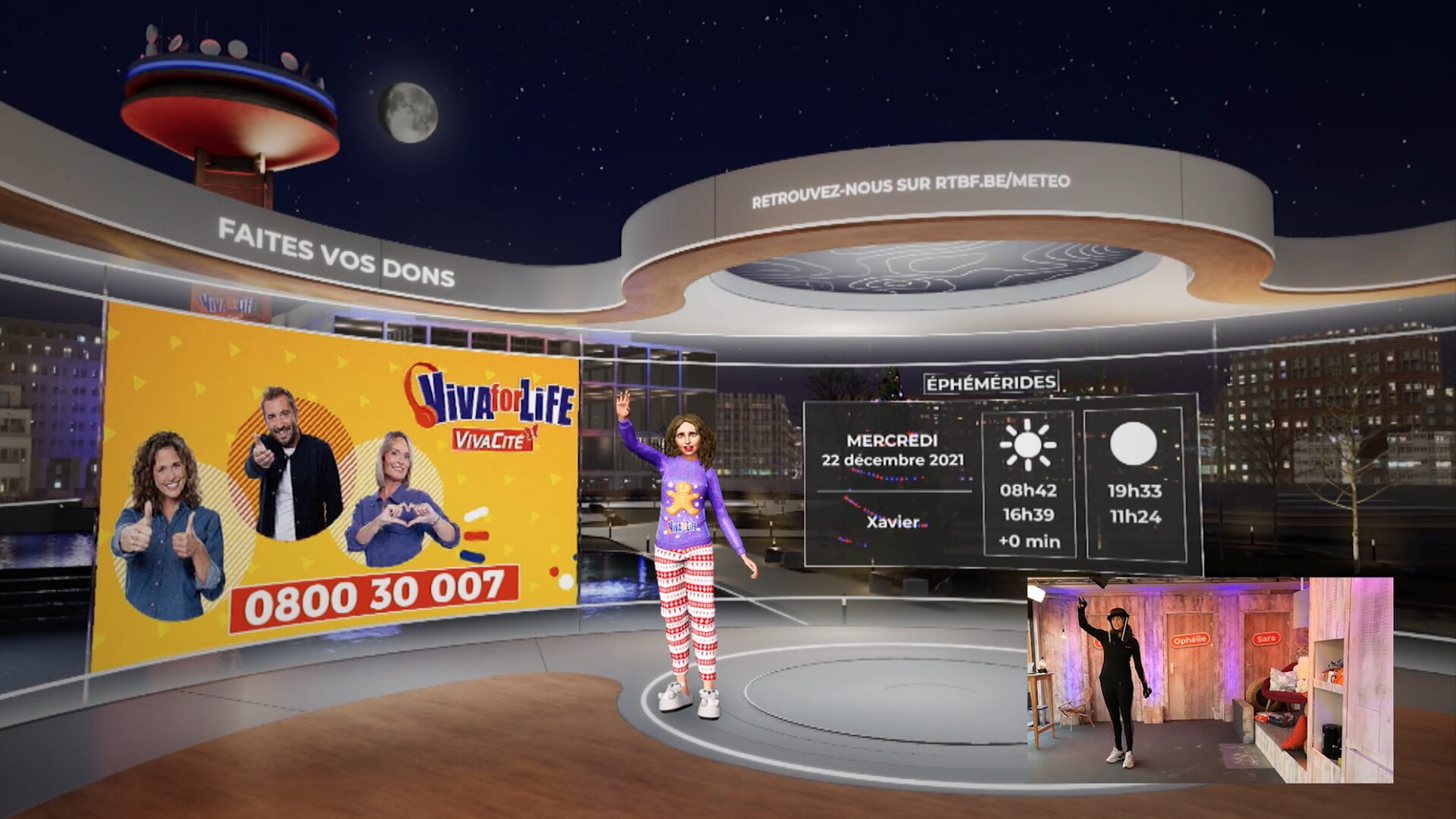 La météo présentée par un Avatar ! — DreamWall