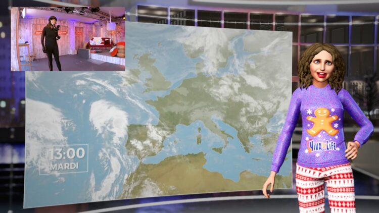 La météo présentée par un Avatar ! — DreamWall